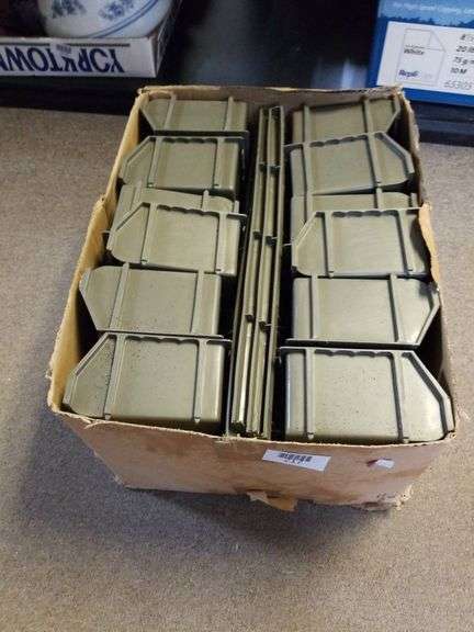 Lot of Plastic Storage Bins - Trice Auctions
