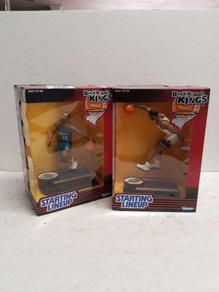 Starting Lineup Backboard Kings Figures - Lot of 2 - Trice Auctions
