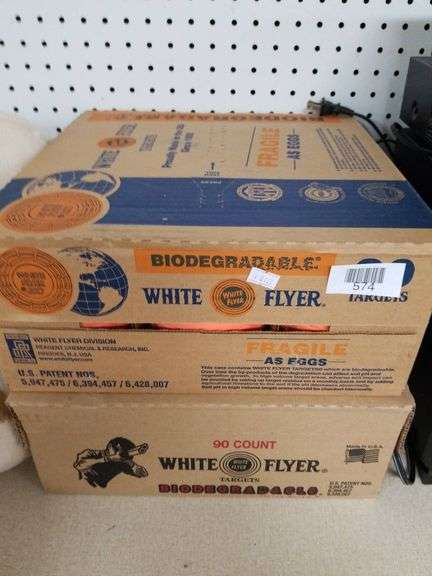 White Flyer Biodegradable Targets - Trice Auctions