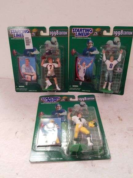1998 Starting Lineup NFL Figures - Lot of 3 - Trice Auctions