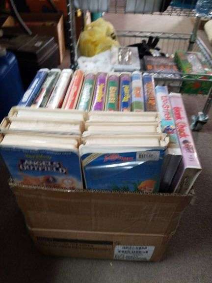 Collection of Disney and Other VHS Tapes - Trice Auctions