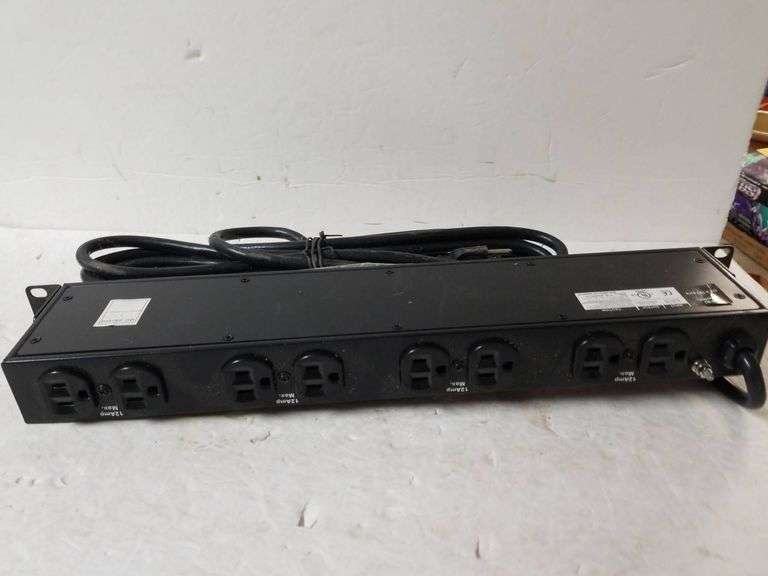 Rack-Mount Power Distribution Unit (12A Max) - Trice Auctions