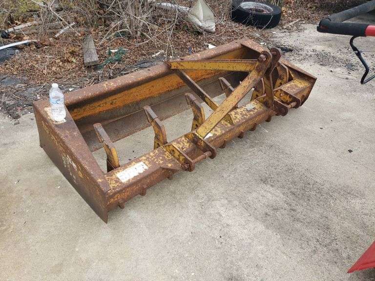 6’ Heavy Duty Box Blade Scraper - Trice Auctions