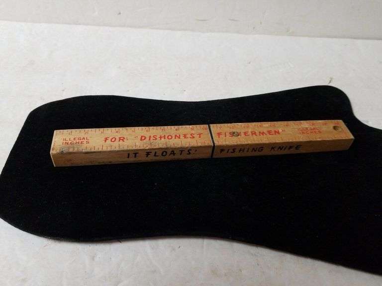 Novelty Floating Fishing Knife Ruler - Trice Auctions