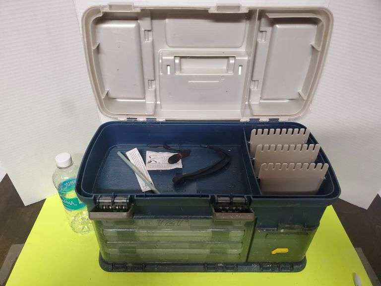 7271 Plano Tackle Box With 3 Removable Trays - Trice Auctions