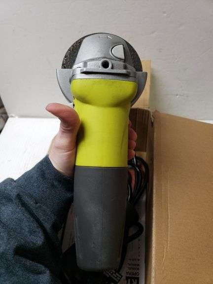Ryobi 4 1/2" Barrel Grip Angle Grinder - Trice Auctions