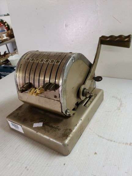 Vintage Paymaster Machine - Trice Auctions