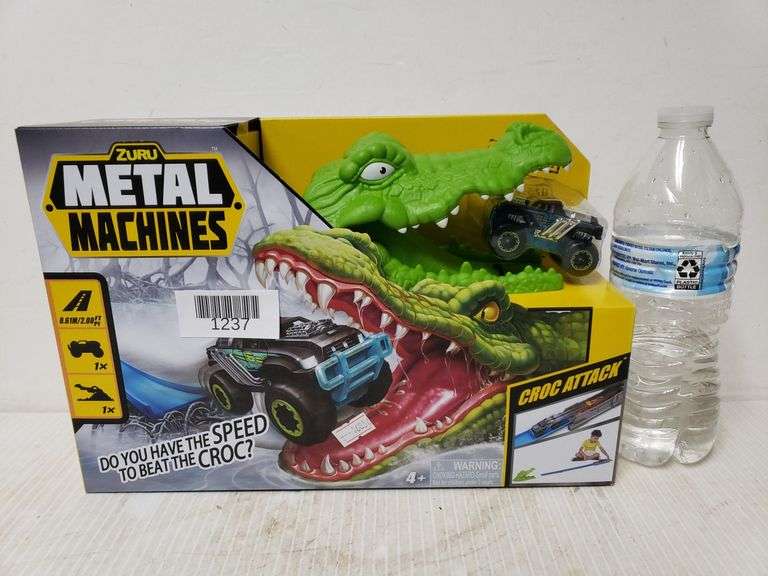 Metal Machines Croc Eating Car Toy - New - Trice Auctions