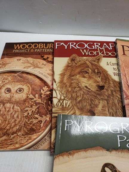 Woodburning, Pyrography Books, Paper Nativity - Trice Auctions