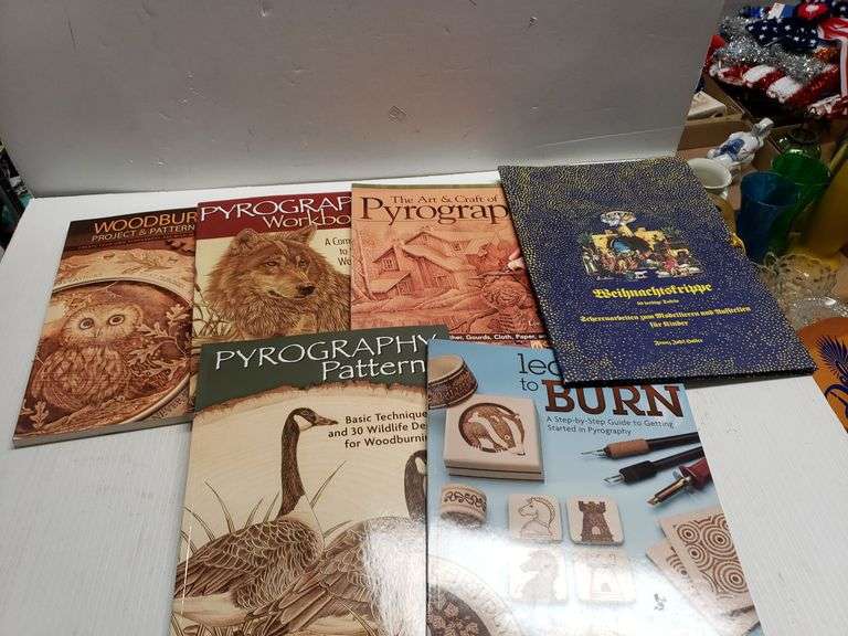 Woodburning, Pyrography Books, Paper Nativity - Trice Auctions