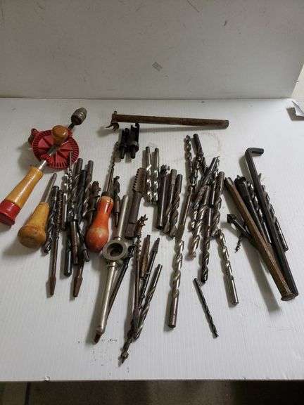 Hand Drill, Drill Bits, Other - Trice Auctions