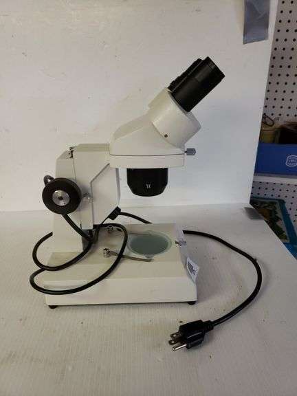 Vision Scientific Dual Power Microscope - Trice Auctions