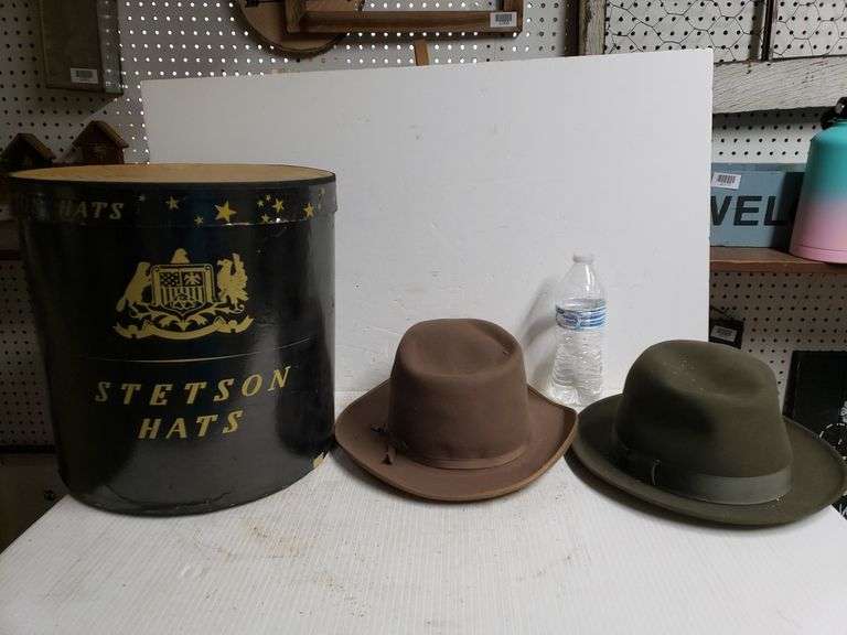 (2) Stetson Hats In Original Box - Trice Auctions