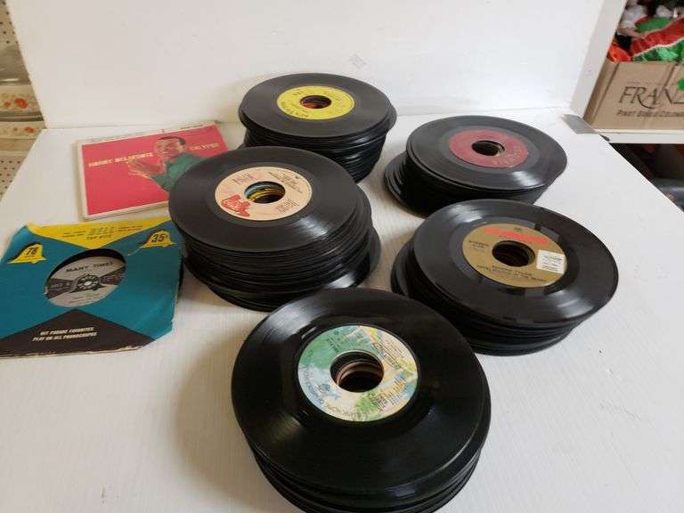 Assorted 45 rpm Records - Trice Auctions