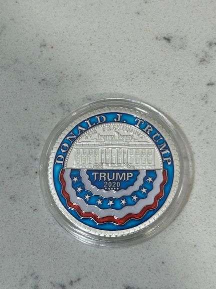 Donald Trump Whitehouse Silver Token - Trice Auctions