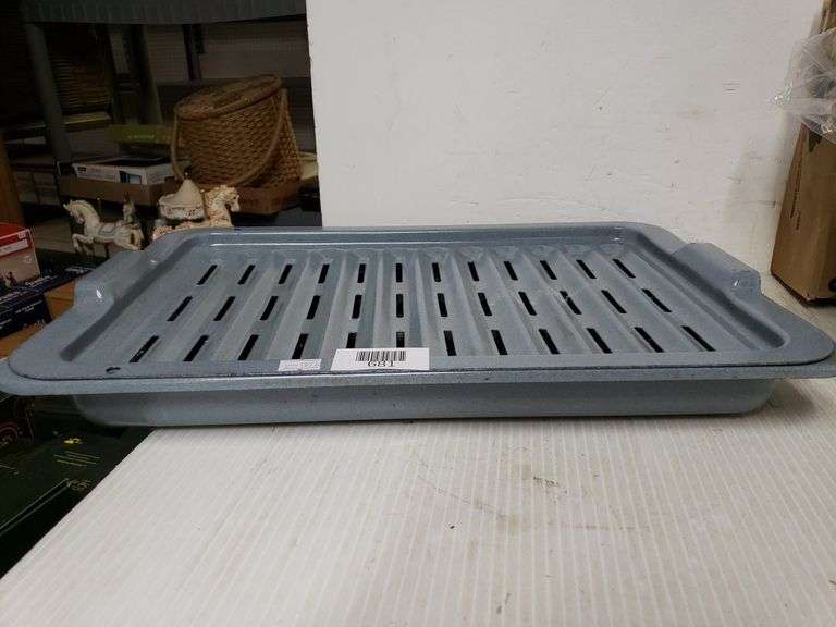 Broiler Pan, Micro-Roast Pan, Pampered Chef Springform Pan Set - Trice ...