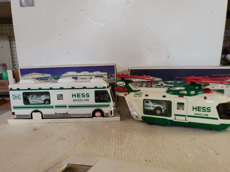 Hess Recreation Van & Helicopter - Trice Auctions