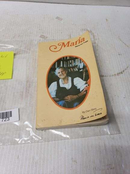 Maria(Maria Von Trapp My own Story) With Signature - Trice Auctions