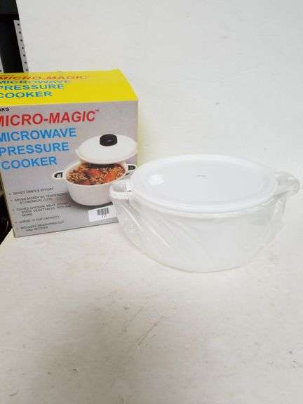Micro Magic Microwave Pressure Cooker - Trice Auctions