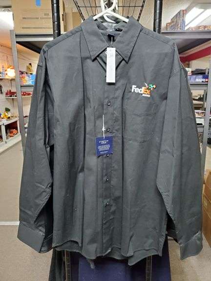 New Nascar FedEx Racing Shirt - Size Lp - Trice Auctions