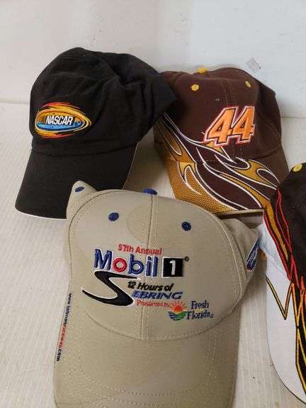 Nascar & Mobil Hats - Trice Auctions