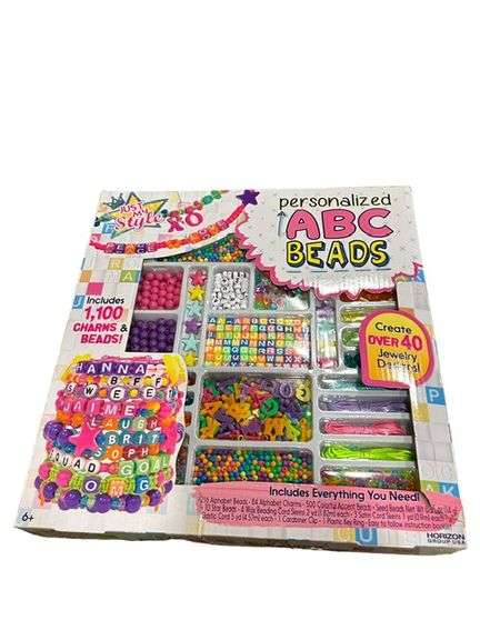 Huge ABC Beads Crafting Set - Trice Auctions