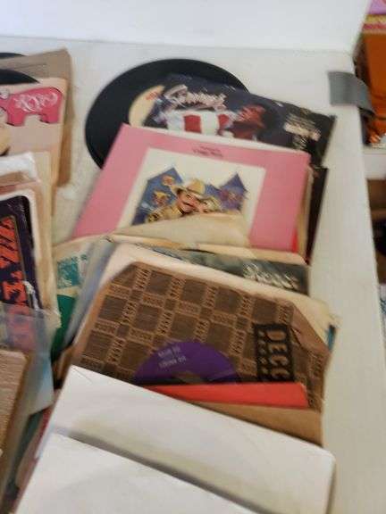 Assorted 45 RPM Records - Trice Auctions