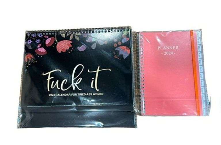 New Ladies 2024 Calendar & Journal/Daytimer - Trice Auctions