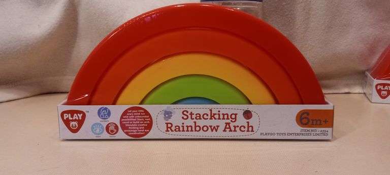 3 NEW Stacking Rainbow Arches - Trice Auctions