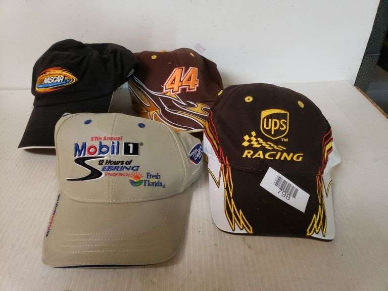 Nascar & Mobil Hats - Trice Auctions