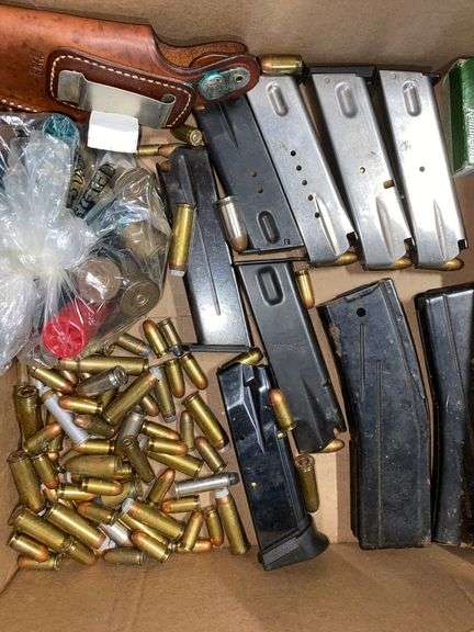 Gun Clips, Bullets, Shot Shells and More - Trice Auctions