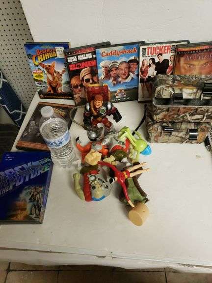 Two Empty Firefly Boxes, Six Movie DVDs And Assorted Action Figures ...