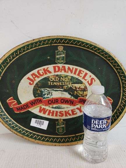 Jack Daniels Mansfield Jack Daniels Tray - Trice Auctions