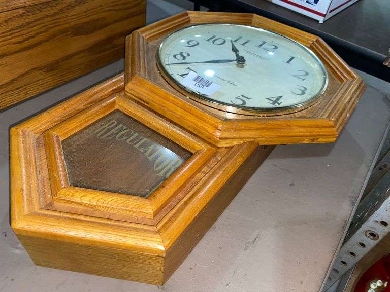 Westminster Chime Wall Clock - Trice Auctions