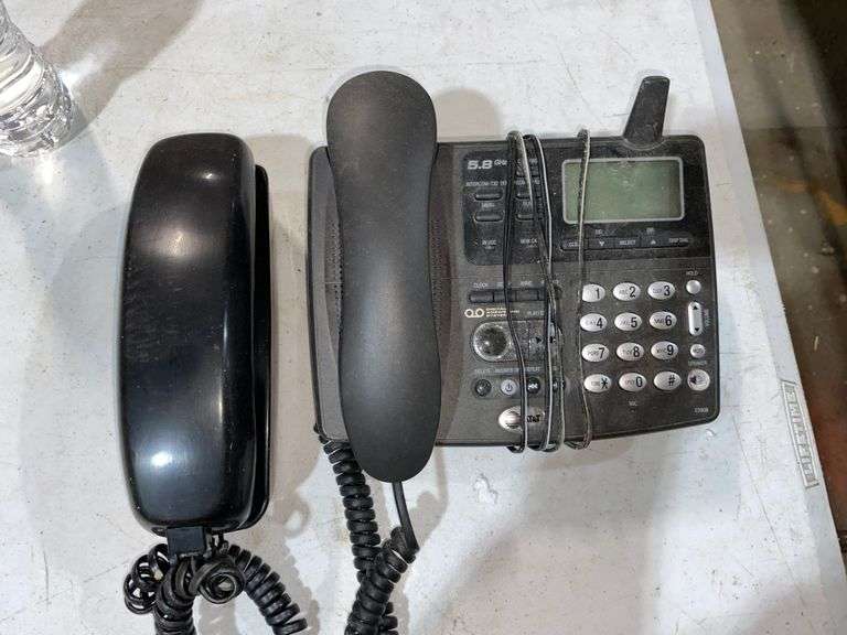 2 Vintage Landline Phones - Trice Auctions