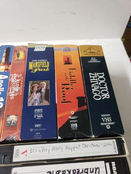 Assorted VHS Tapes - Trice Auctions