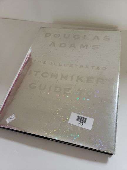 Douglas Adams Hitchhiker's Guide To The Galaxy Book - Trice Auctions