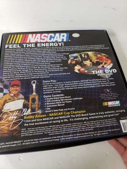 Nascar The DVD Board Game - Trice Auctions
