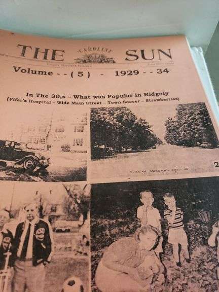 The Caroline Sun (History Of Ridgely), Easton & Trappe Local Books ...