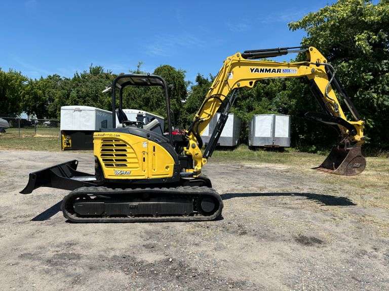 **Video** Yanmar ViO45 Mini Excavator 39hp Diesel - Trice Auctions