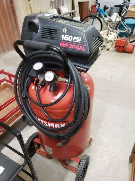 Craftsman 150 psi Compressor - Trice Auctions