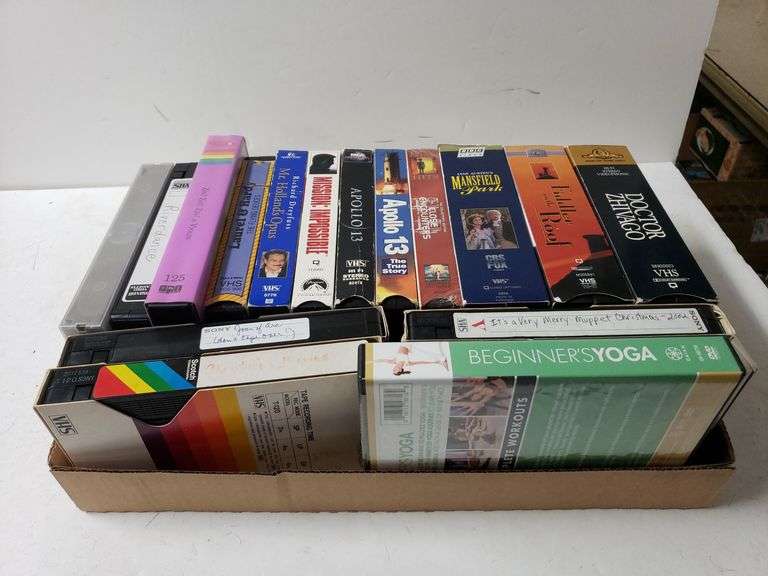 Assorted VHS Tapes - Trice Auctions