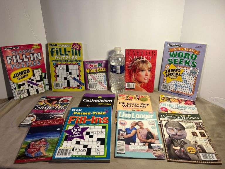 NEW Fill In Puzzles, Word Seeks & Other Magazines - Trice Auctions