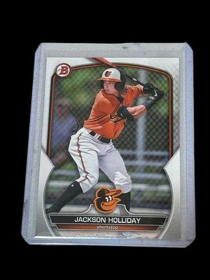 Jackson Holliday Rookie Card - Trice Auctions