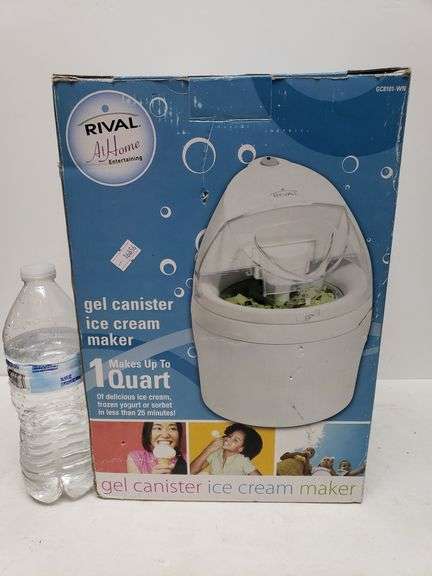 New Rival Gel Canister Ice Cream Maker - Trice Auctions