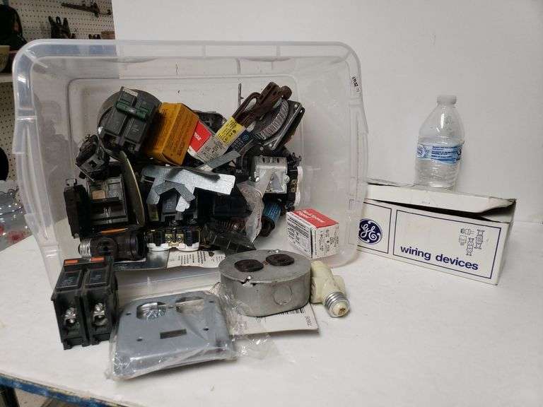 Large Lot Of Electrical Wiring Items - Trice Auctions