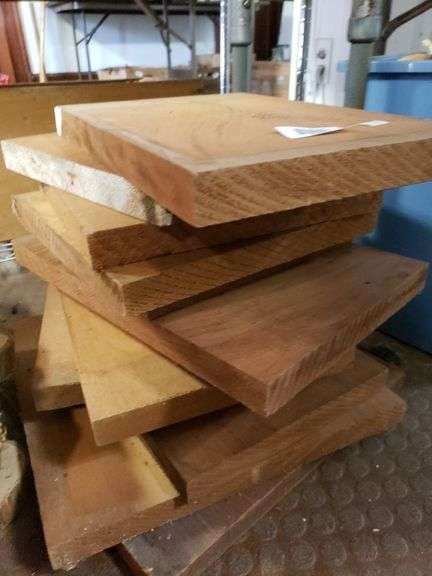 Assorted Sized Square Boards (11) - Trice Auctions