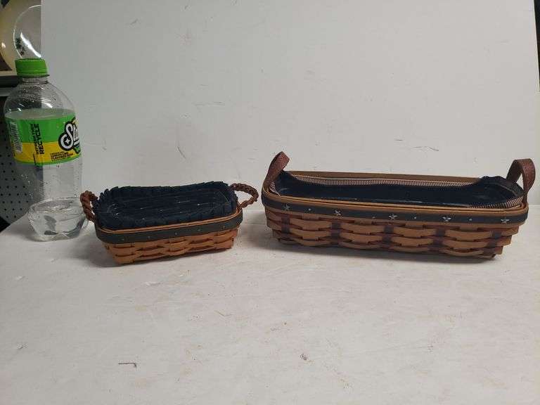 2 Longaberger Baskets - Trice Auctions
