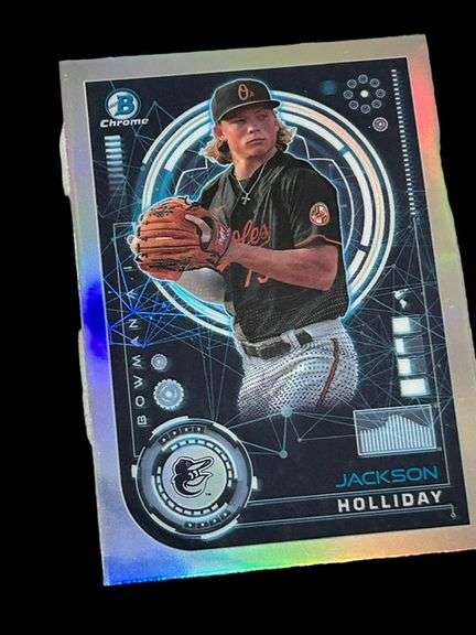 Jackson Holliday Rookie Card Chrome - Trice Auctions