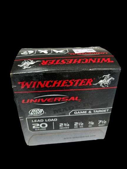 Winchester Game & Target Full Box 20 Gauge NEW - Trice Auctions
